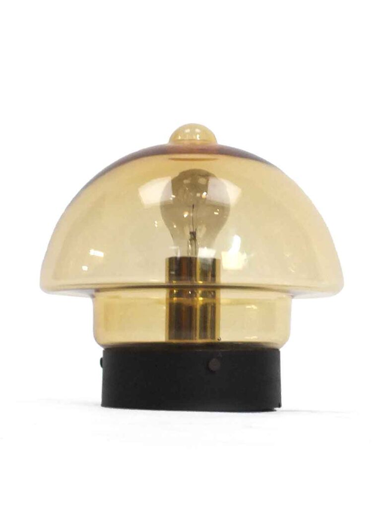 Yellow glass table or ceiling lamp - VAEN