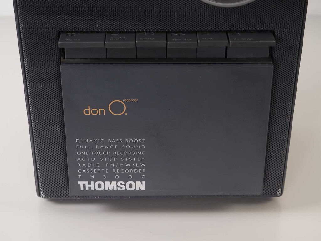Thomson Don O radio cassette player - Crasset and Philip Starck - VAEN