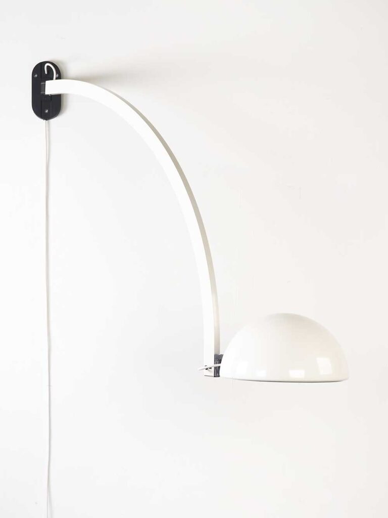 Rare rotating arc wall lamp - VAEN