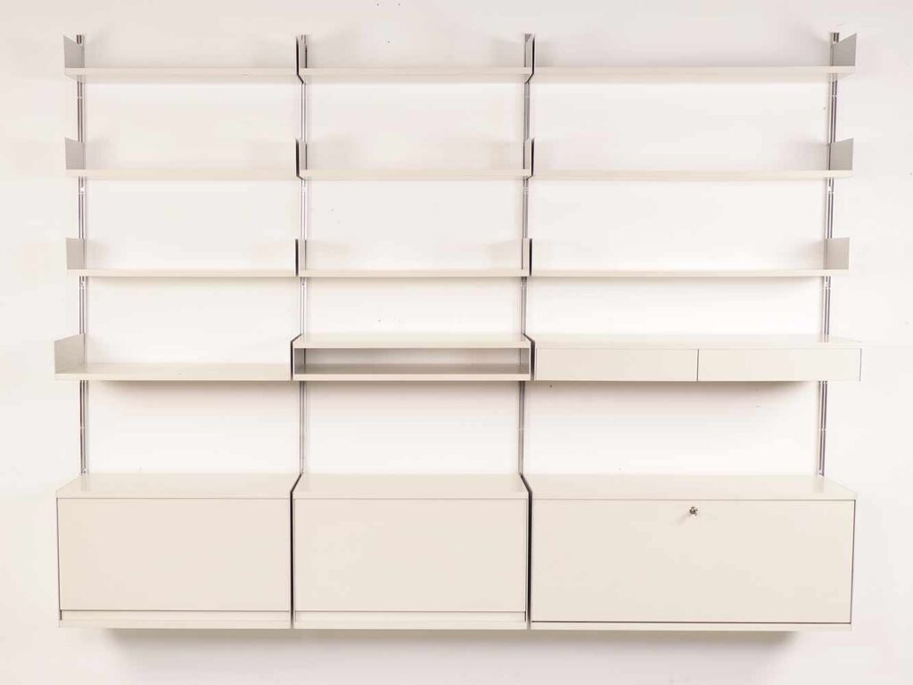 Large Vitsoe 606 Universal Shelving System – Dieter Rams - VAEN